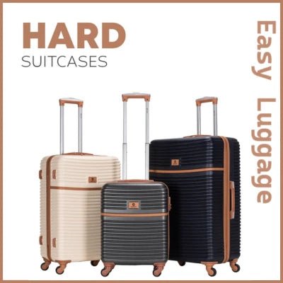 Hard Shell Suitcases: Durable & Lightweight Travel Gear | Easy Luggage ...