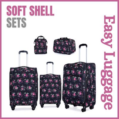 Lightweight and Durable Soft Shell Suitcases | Easy Luggage – Easy Luggage